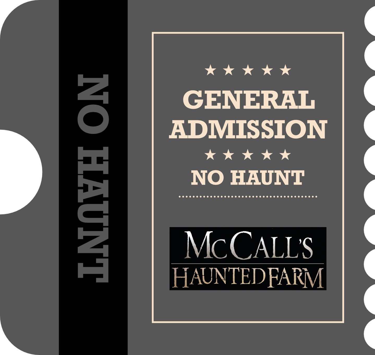 2025 Nighttime General Admission without Haunts – McCall's Farm